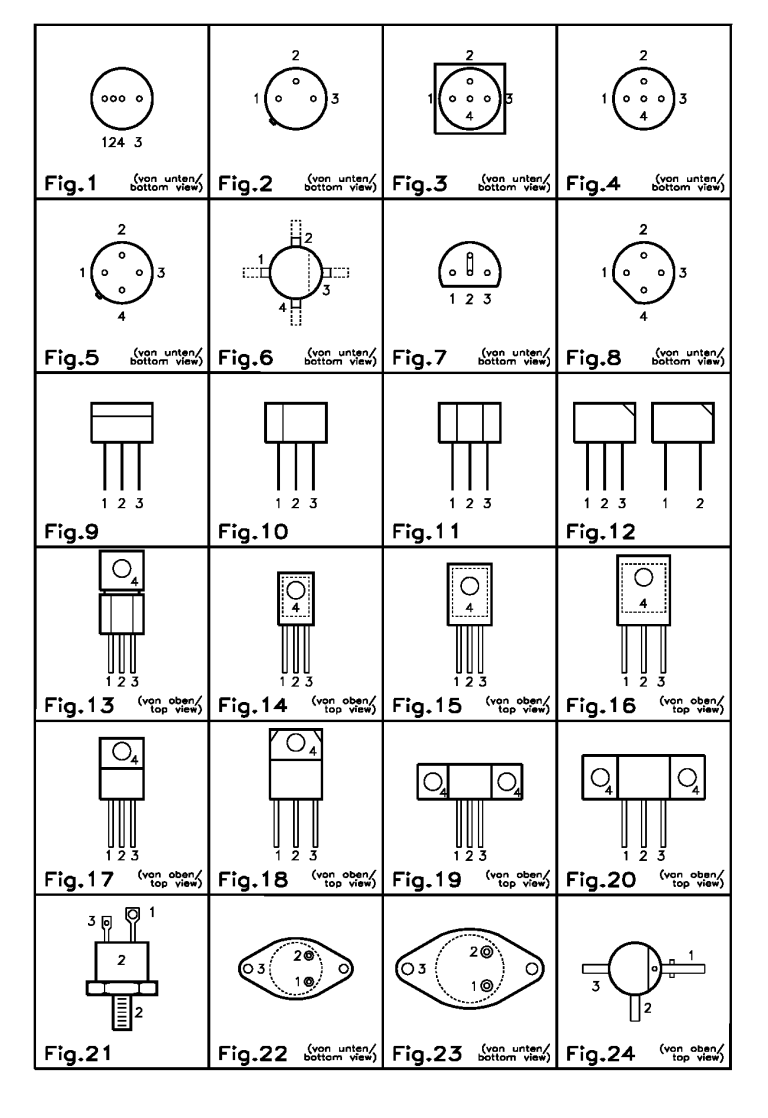 vrt volume 1 A - Z comparsion table - ECA Electronic